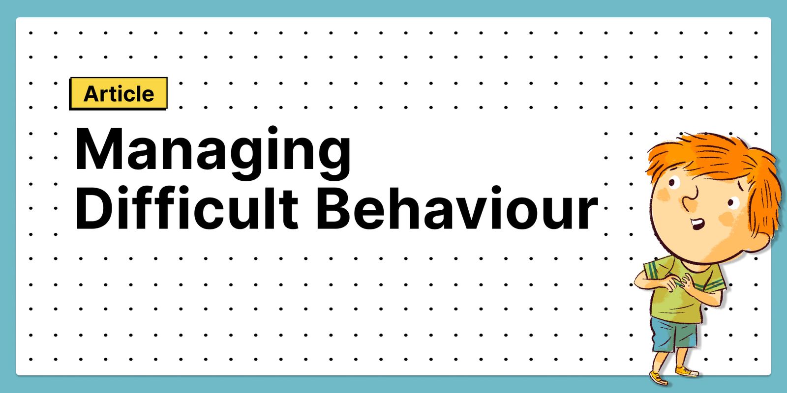 Challenging Behaviour In Children | Challenging Behaviours